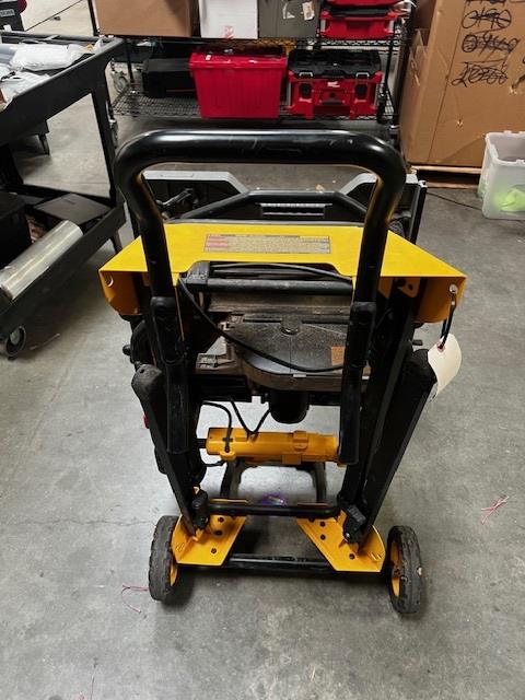 DeWalt DWE7491 10 Inch Table Saw With Rolling Stand | Property Room