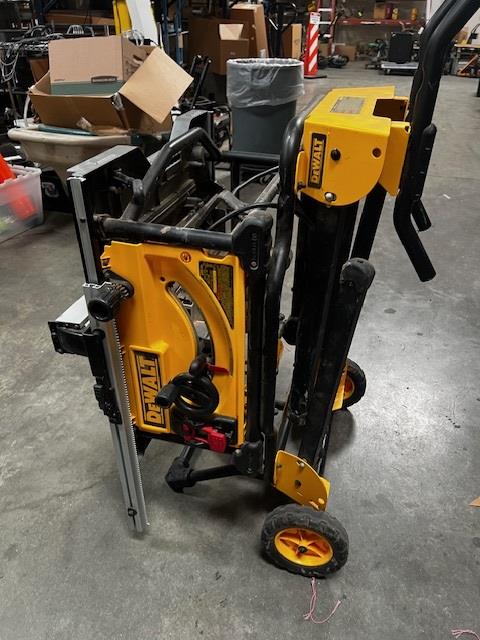 DeWalt DWE7491 10 Inch Table Saw With Rolling Stand | Property Room