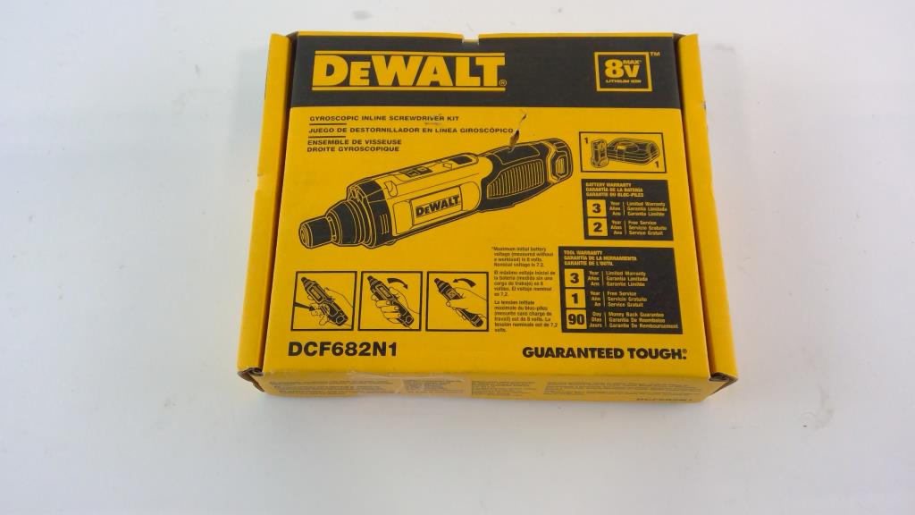 DeWalt Gyroscopic Inline Screwdriver Kit | Property Room