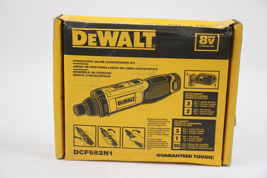 Dewalt Gyroscopic Inline Screwdriver Kit | Property Room