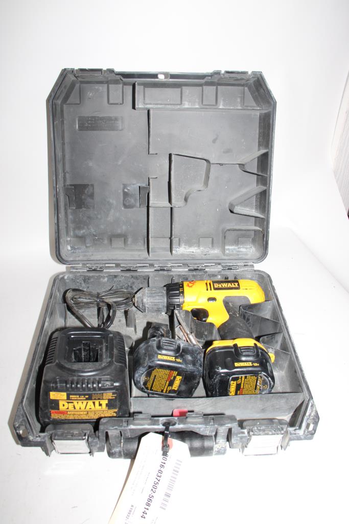Dewalt Hard Case With Power Tools, 5 Pieces | Property Room