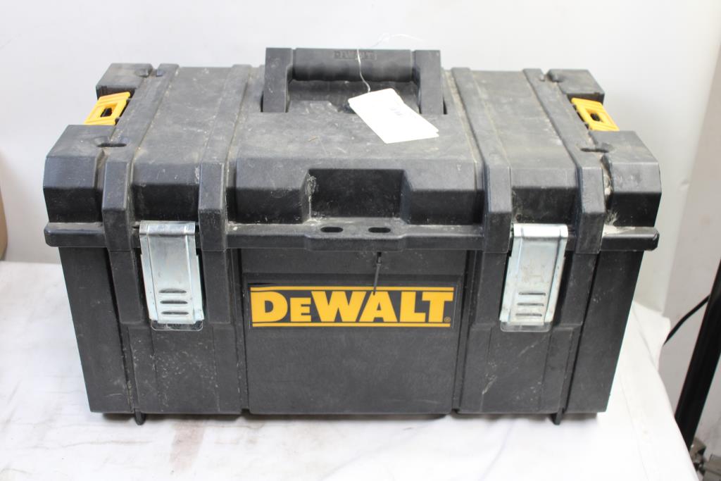 DeWalt Hard Shell Tool Box W/ Power Tools | Property Room