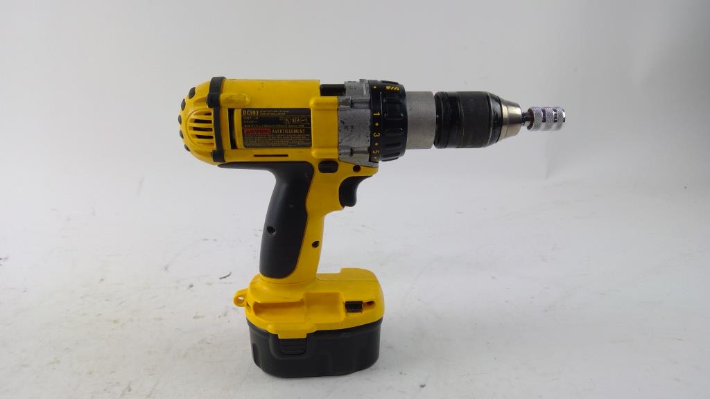 DeWalt Heavy Duty 1/2" Cordless Drill/Driver, DC983 | Property Room