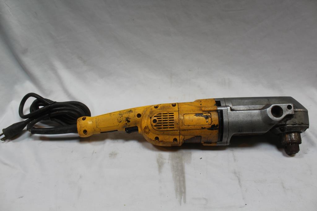 DeWalt Heavy Duty Right Angle Drill (Sold For Parts) | Property Room