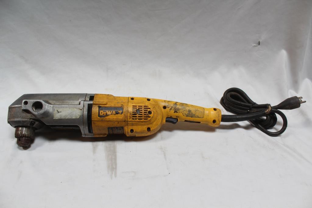 DeWalt Heavy Duty Right Angle Drill (Sold For Parts) | Property Room