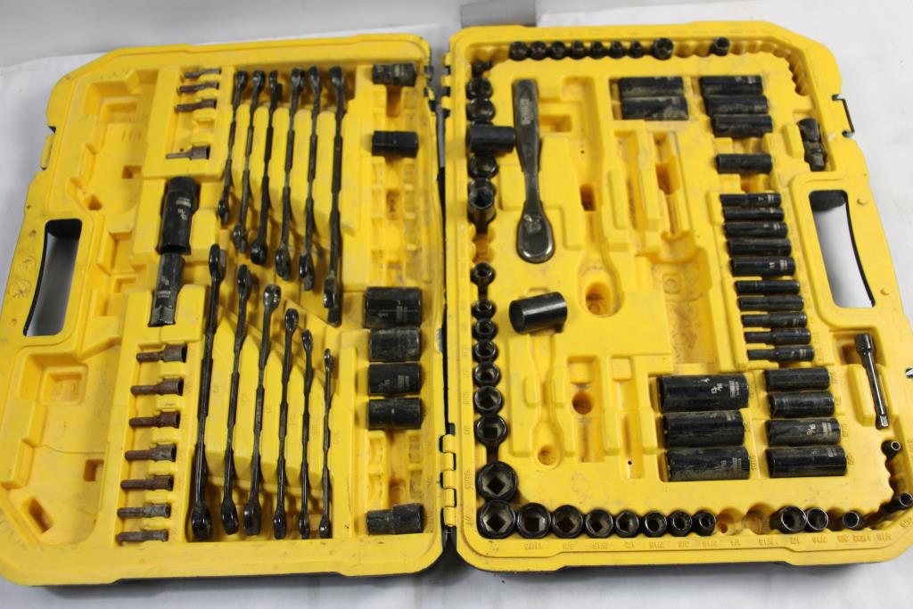 Dewalt Incomplete Wrench And Socket Set | Property Room