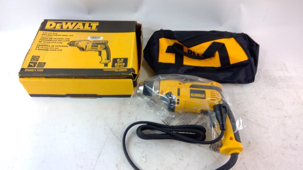 Dewalt Keyless Chuck Drill Kit | Property Room