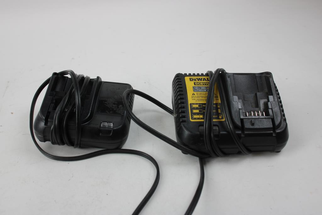Dewalt Lithium Ion Battery Chargers, DCB107, DCB115, DCB203, DCB207, 4 ...