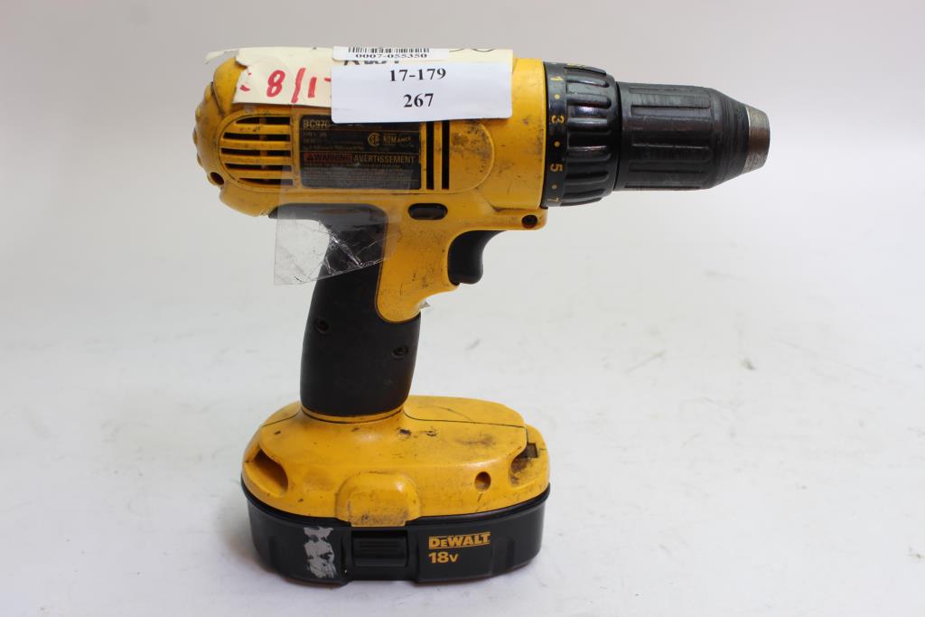 Dewalt Model DC970 Cordless Drill | Property Room