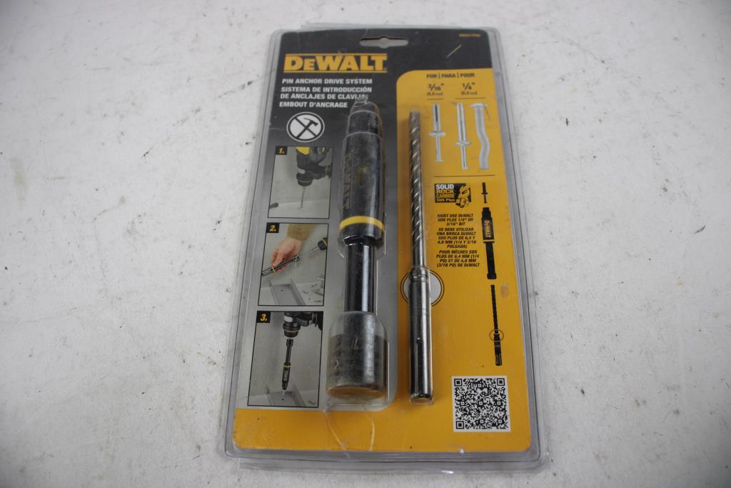 DeWalt Pin Anchor Drive System, DW5517PAD | Property Room