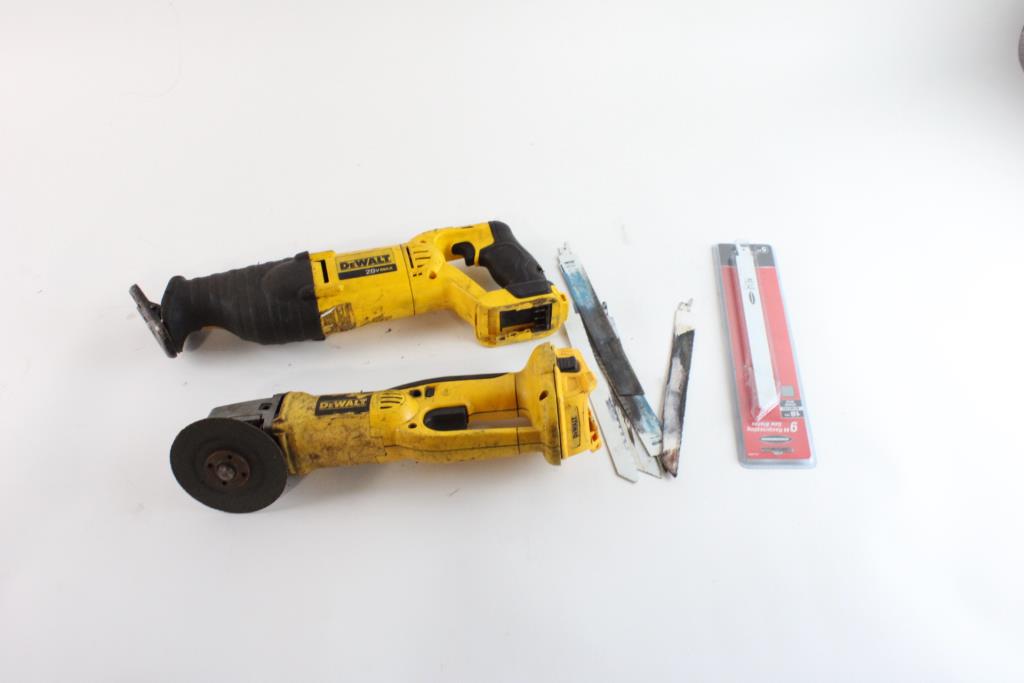 DeWalt Reciprocating Saw & Cut-Off Tool, 2 Pieces | Property Room