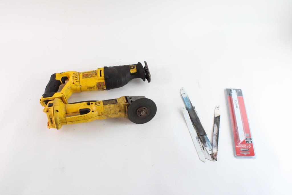 DeWalt Reciprocating Saw & Cut-Off Tool, 2 Pieces | Property Room
