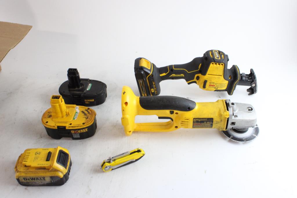 DeWalt Reciprocating Saw & Grinder | Property Room