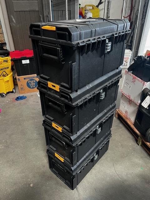 DeWalt Stackable Tool Boxes | Property Room
