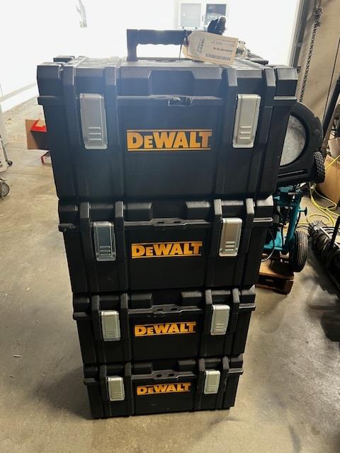DeWalt Stacking Tool Boxes With Tools | Property Room