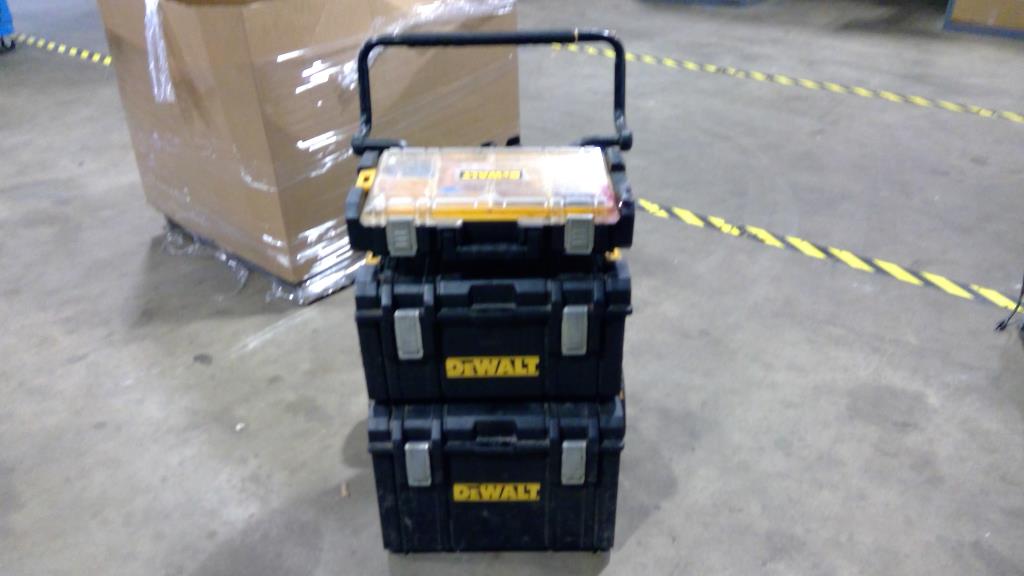 DeWalt Stacking Toolbox With Tools & Accessories, 25+ Pieces | Property ...