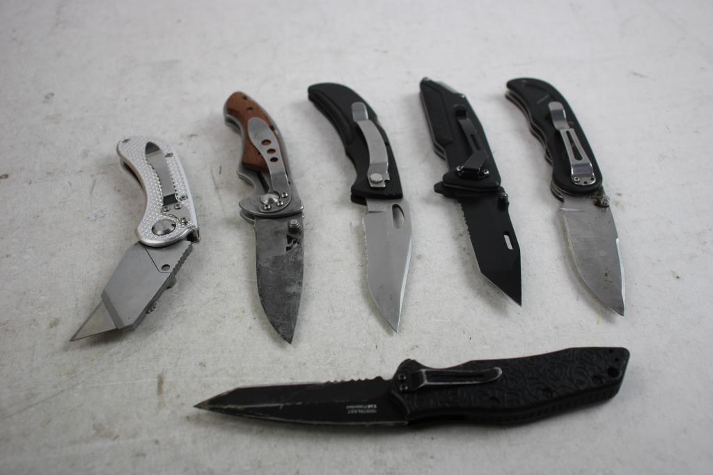 DeWalt Switch Pocket Knife, Kershaw Switch Knife, And More, 6+ Pieces ...