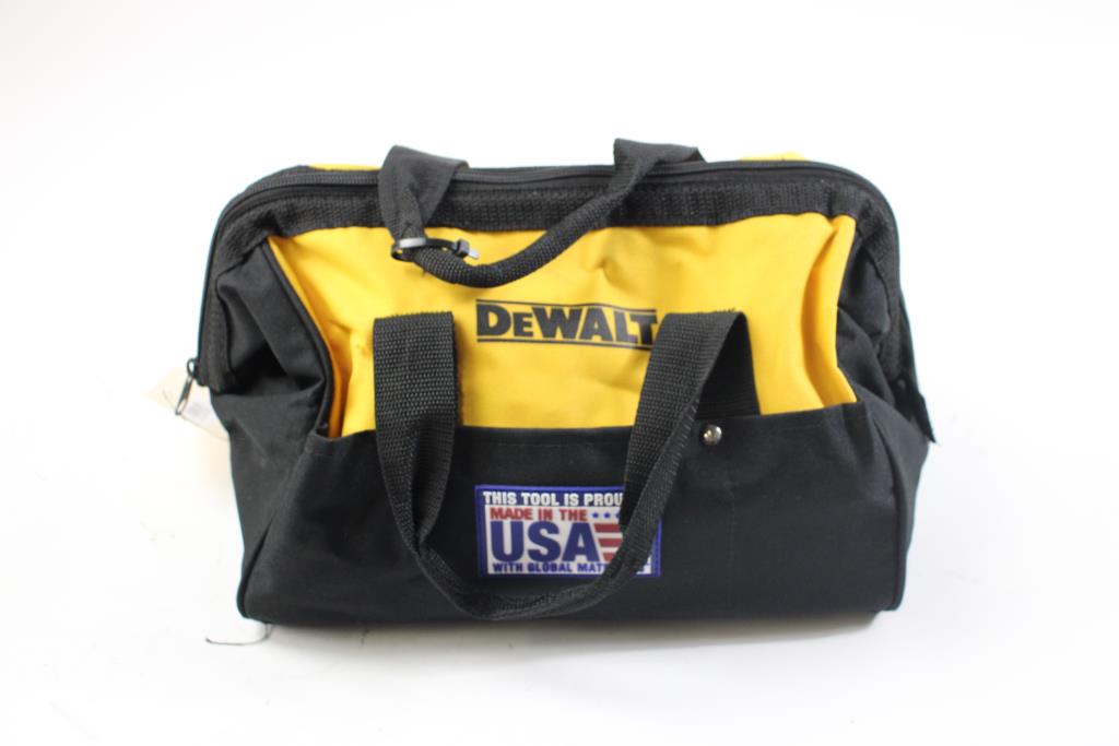 Dewalt Tool Bag With Hammer Drill/ Drill Driver, Impact Driver, Battery ...