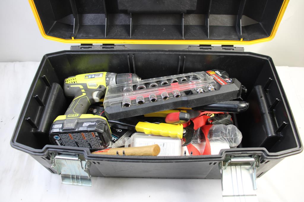 Dewalt Tool Box, Stanley, Ryobi, Ultra Tough And More | Property Room