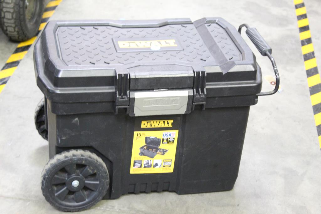 DeWalt Tool Box With Wheels And More 40 Plus Items | Property Room