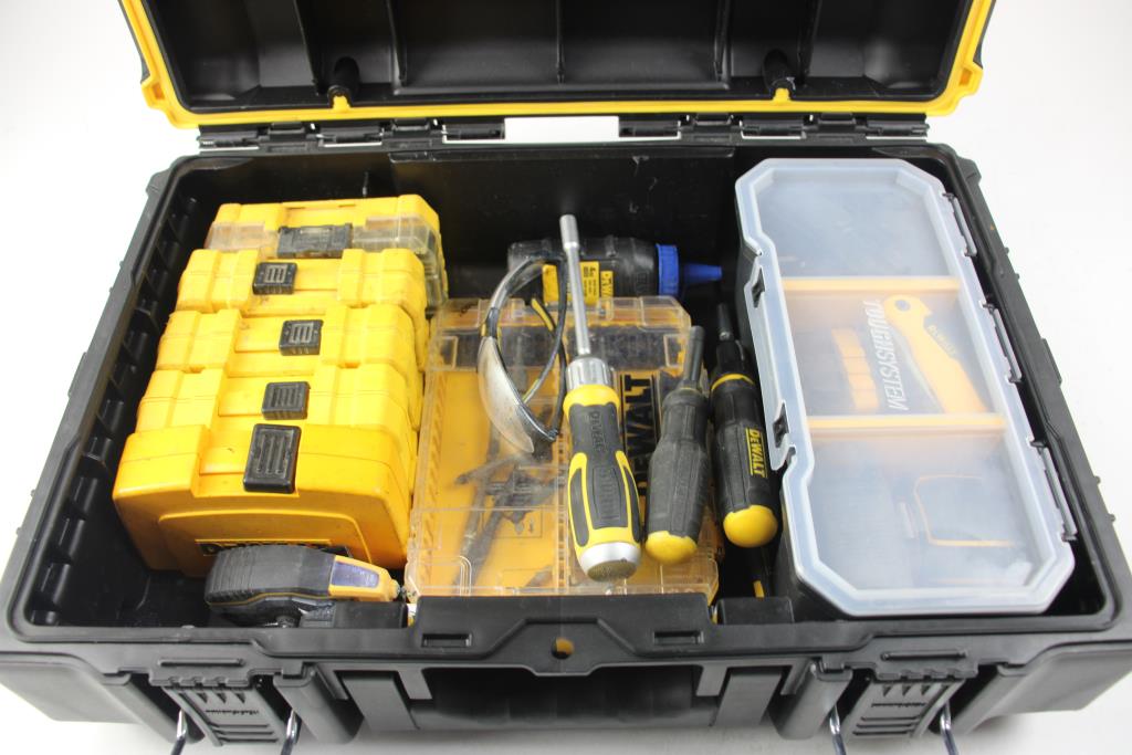 Dewalt Tough System 2.0 Tool Box And More | Property Room