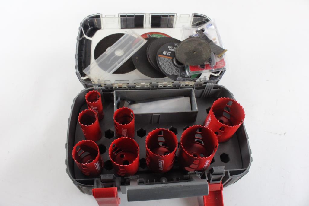 Diablo Case With Cut Off Wheels And More | Property Room