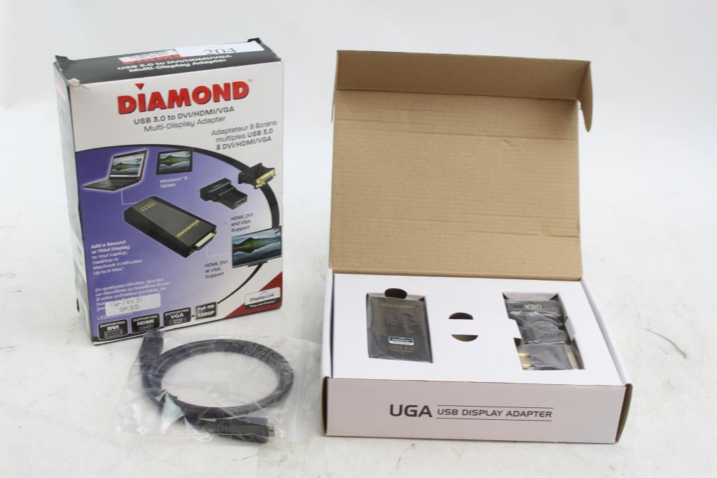 Diamond BizView DisplayLink DL-3500 UGA3500OS External Adapter ...