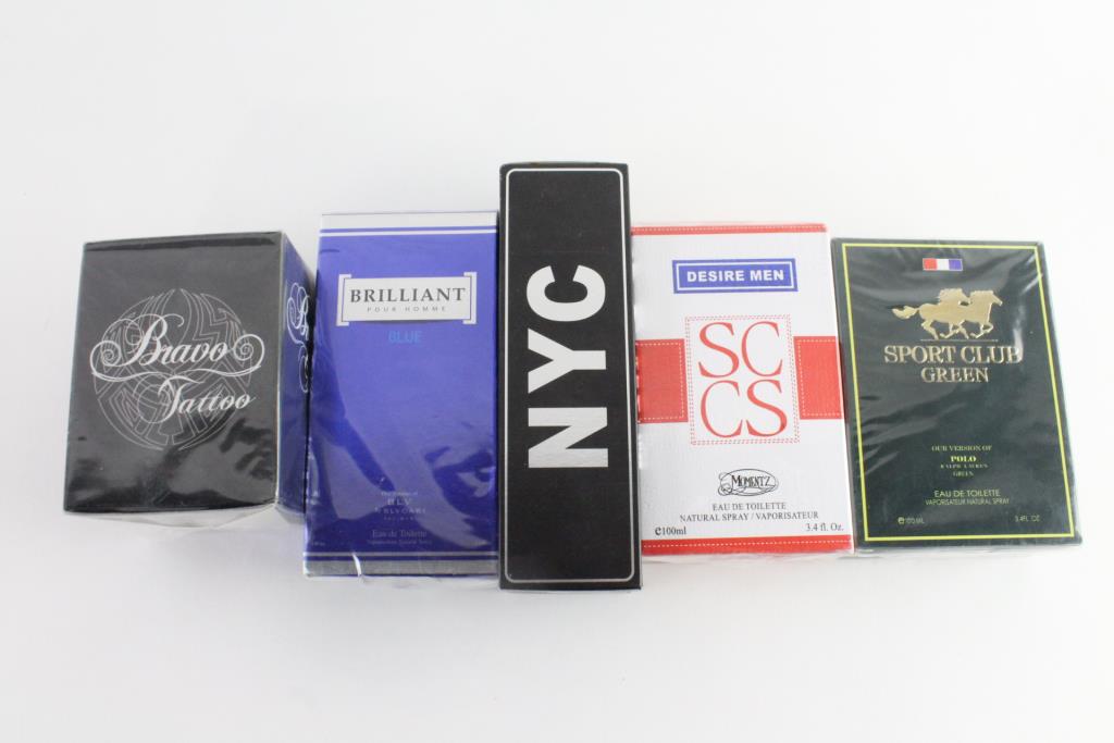 Diamond Collection And Other Men's Fragrances, 5 Pieces | Property Room