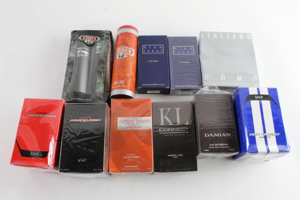 Diamond Collection And Other Men's Fragrances, 5+ Pieces | Property Room