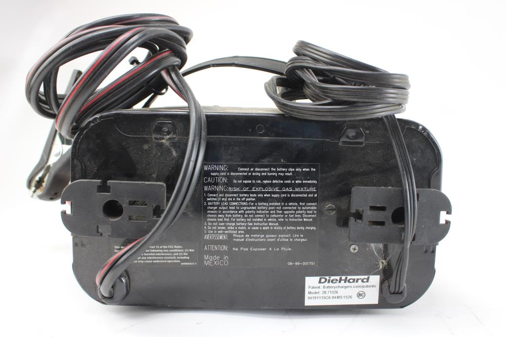 DieHard Auto Detect 6v/12v Battery Charger/ Engine Starter | Property Room