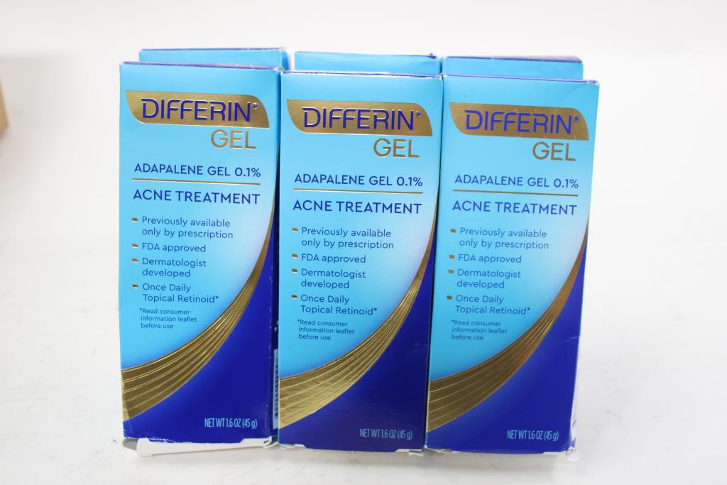 Differin Gel Adapalene Gel 0.1%, 10+ Pieces | Property Room