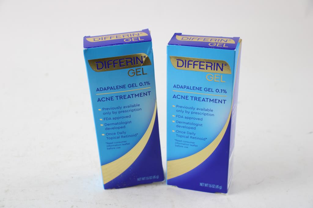Differin Gel Adapalene Gel 0.1% Acne Treatment, 1.6 OZ | Property Room