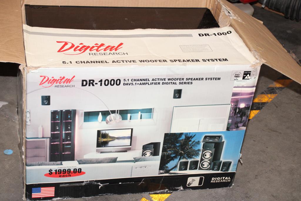 Digital Research DR-1000 DAV 5.1+Amplifier | Property Room