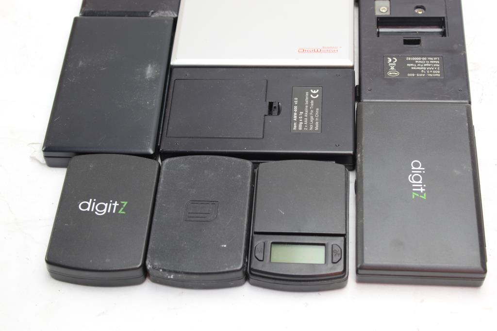 Digitz, Aws, Digiweigh+ More Assorted Scales 10 Pieces | Property Room