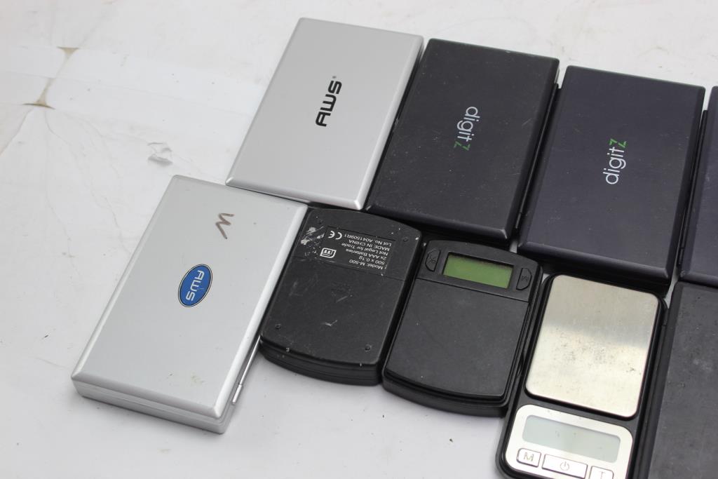 Digitz, Aws+ More Assorted Scales 11 Pieces | Property Room