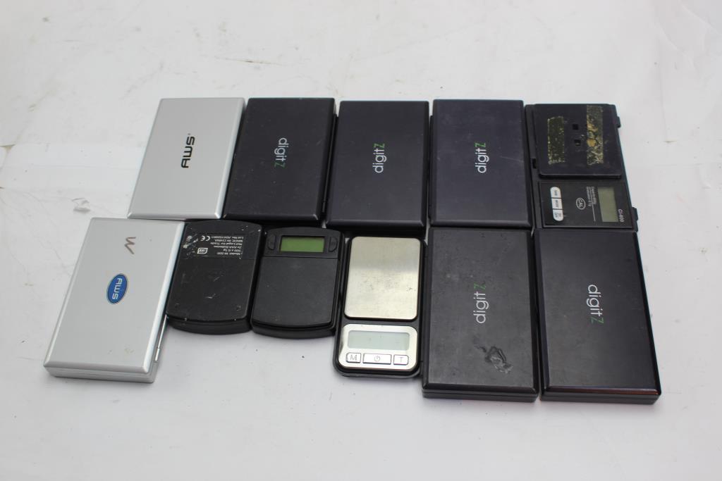 Digitz, Aws+ More Assorted Scales 11 Pieces | Property Room