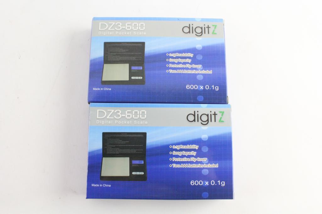 DigitZ Digital Pocket Scales, 2 Pieces | Property Room