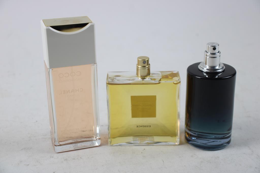 Dior And Chanel Display Full Bottle Sample Lot, 3 Pieces | Property Room