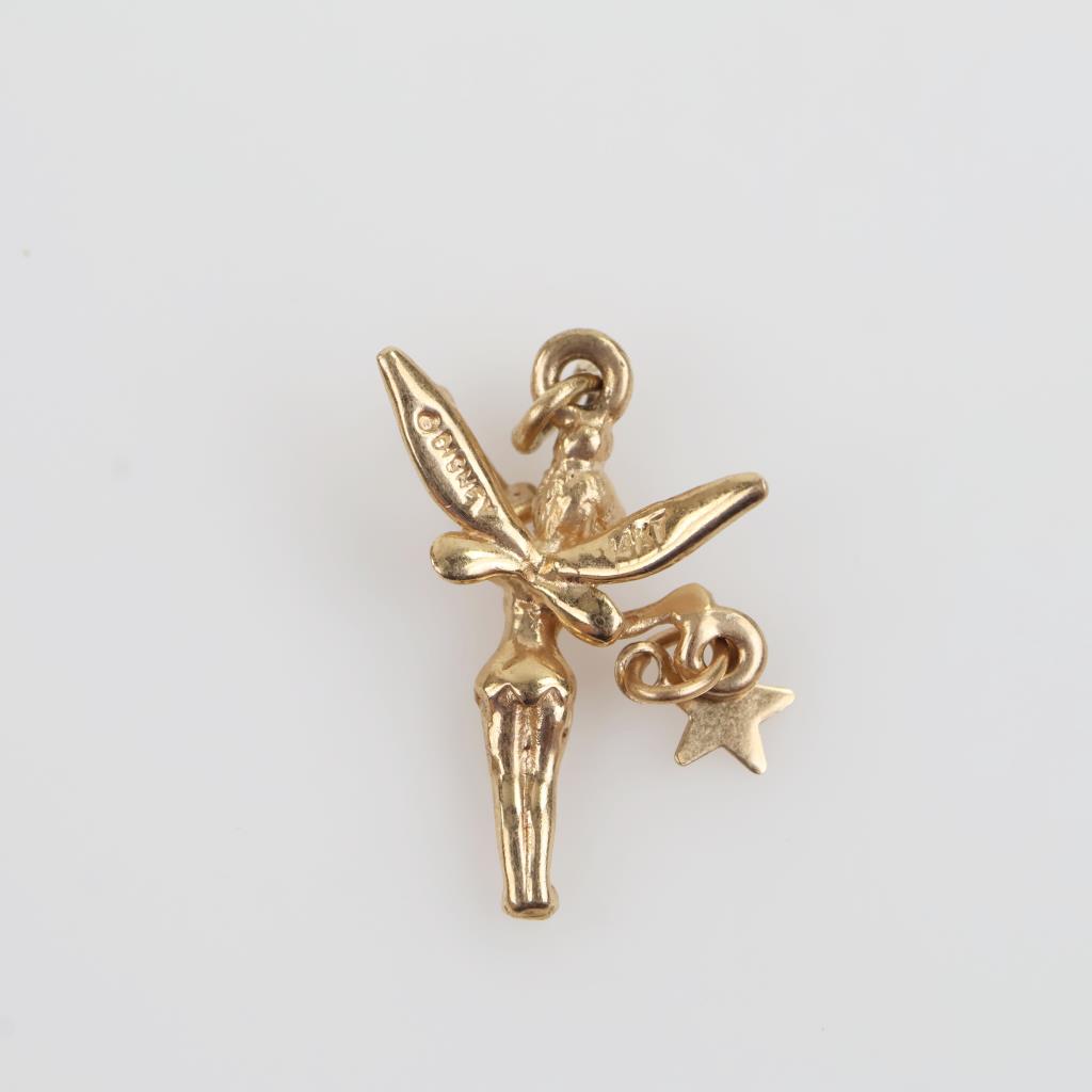 Disney 14kt Gold Tinker Bell Charm | Property Room