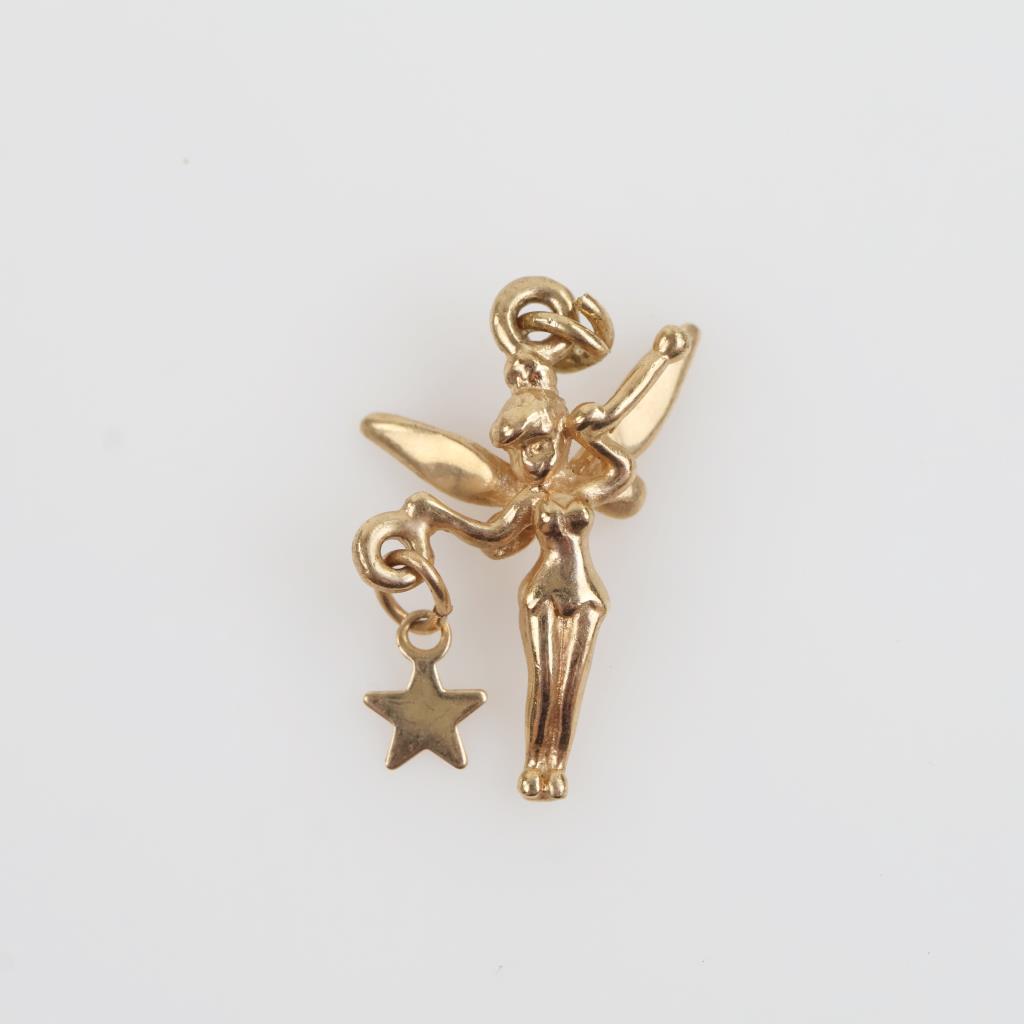 Disney 14kt Gold Tinker Bell Charm | Property Room