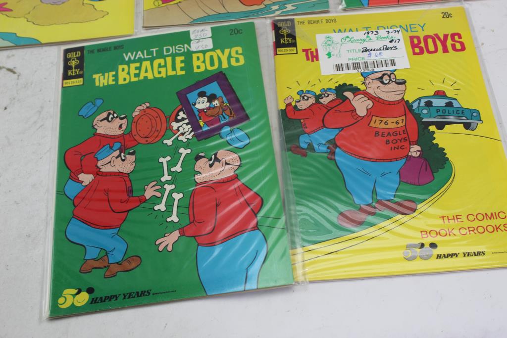 Disney Comics: The Beagle Boys, Donald Duck: 5 Items | Property Room