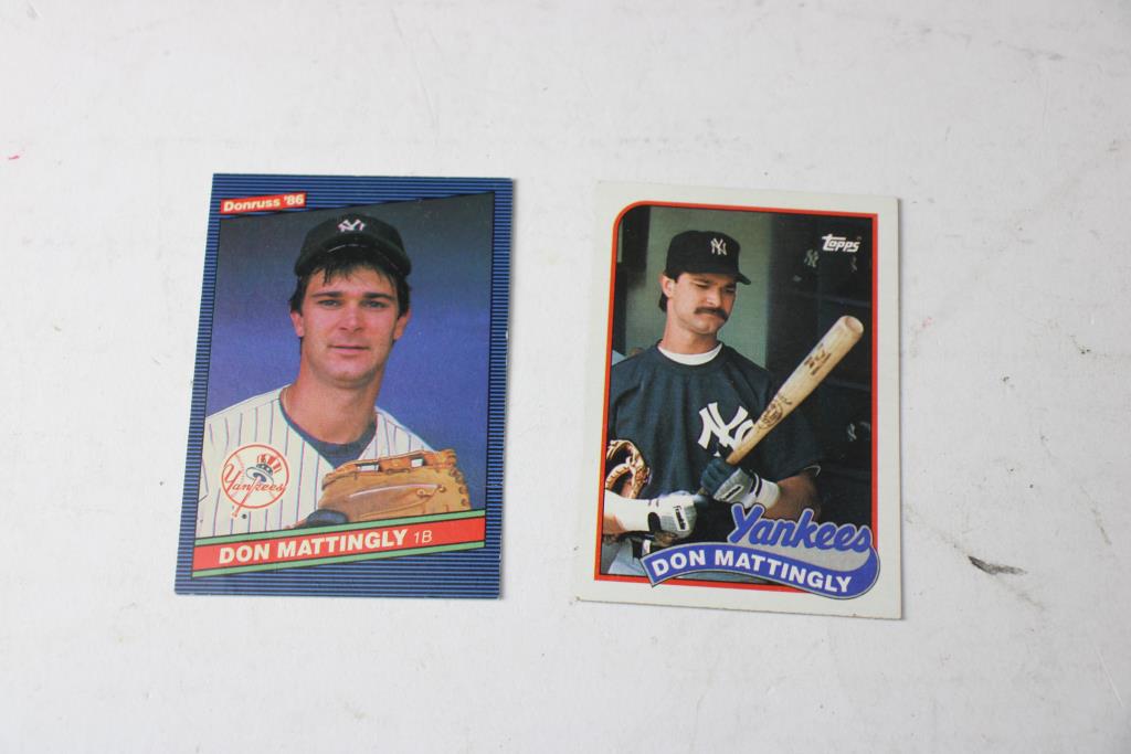 Don Mattingly Trading Card Lot | Property Room