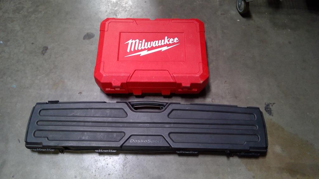 DoskoSport Rifle Case, And Milwaukee Case, 2 Pieces | Property Room