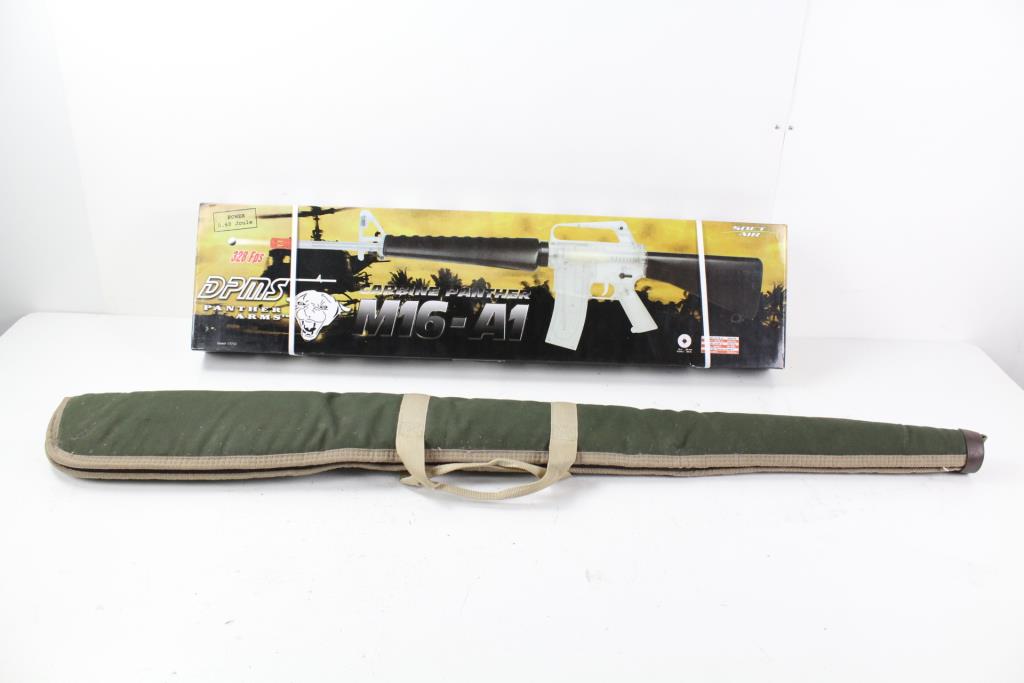 DPMS Carbine Panther M16-A1 Soft Air Rifle & More, 2 Items | Property Room