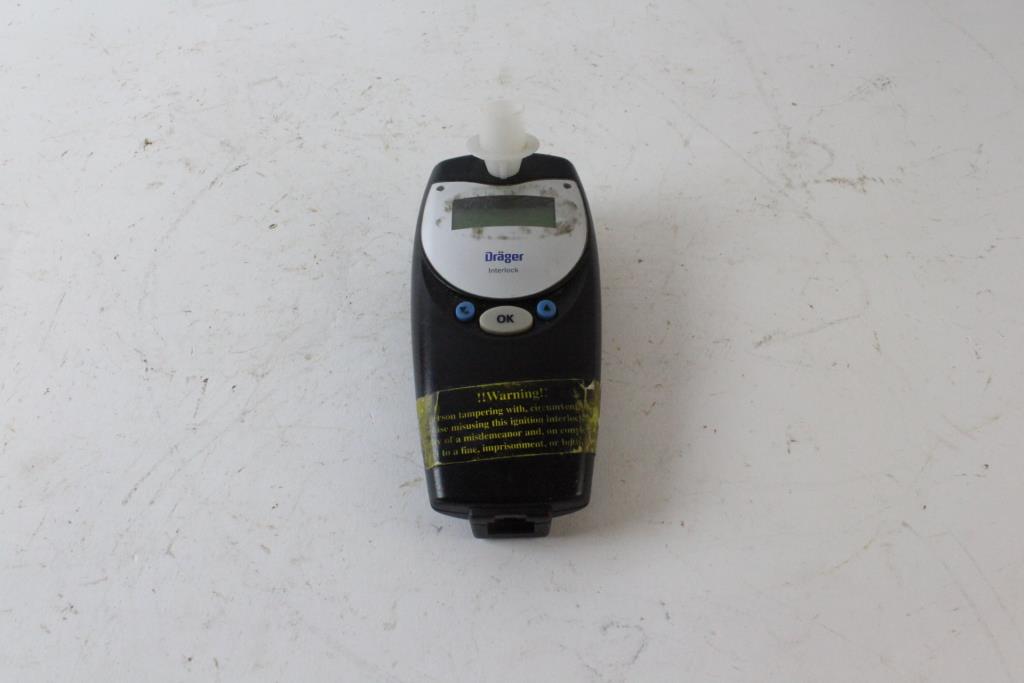 Drager Breath Alcohol Car Immobilizer Interlock XT Handset | Property Room