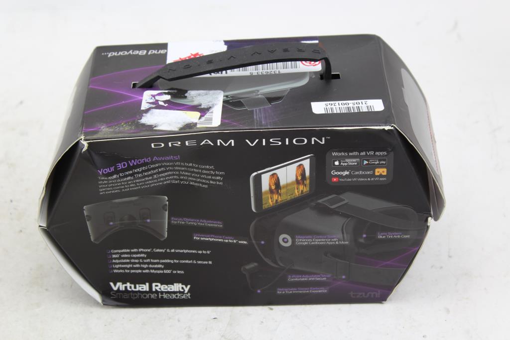 Dream Vision Virtual Reality Smartphone Headset | Property Room