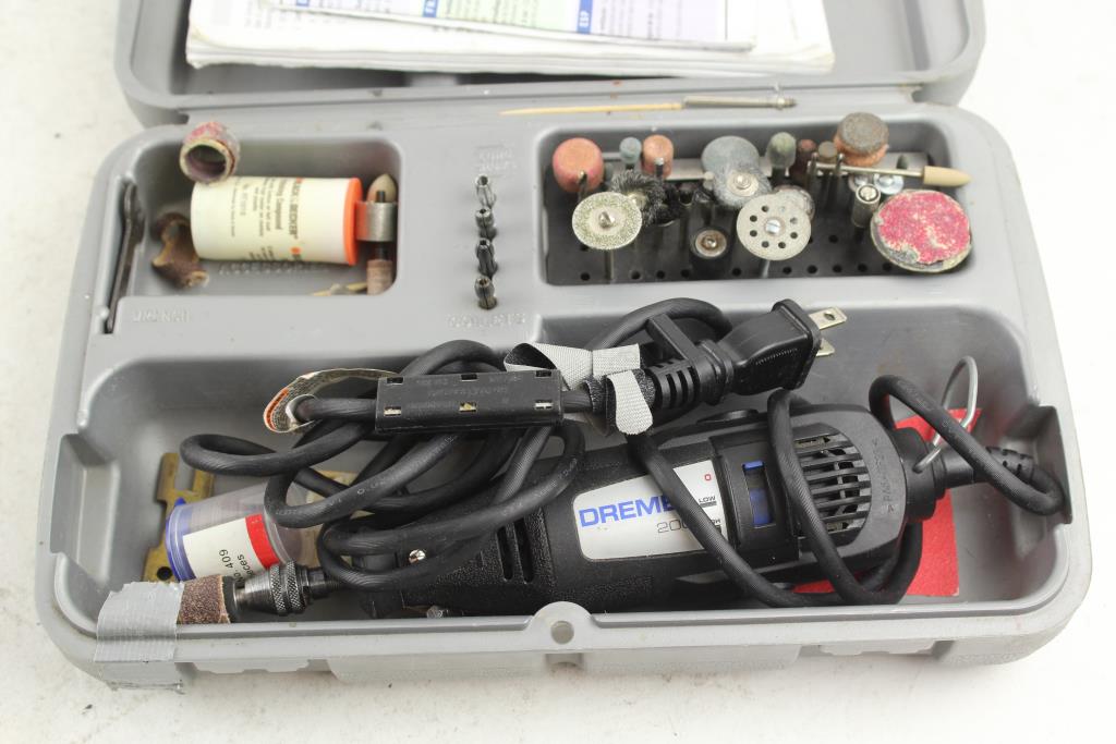 Dremel 200 Rotary Tool And Accesssories | Property Room