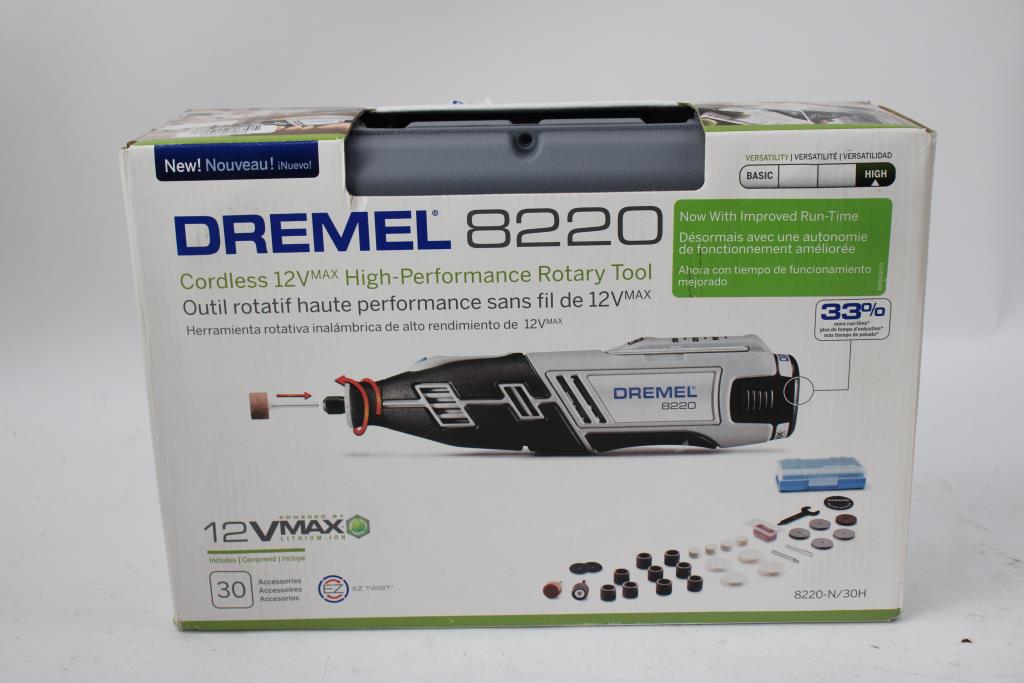 Dremel 8220 Cordless 12V Rotary Tool With Case | Property Room