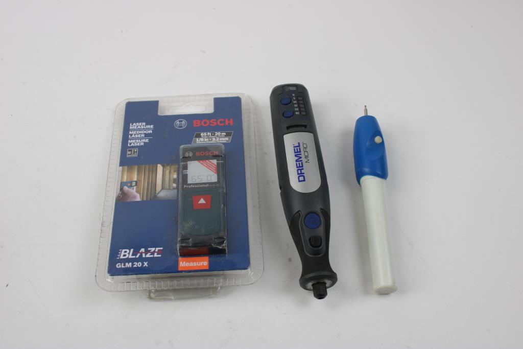 Dremel, Bosch, Micro Multitool, Laser Measure And More | Property Room