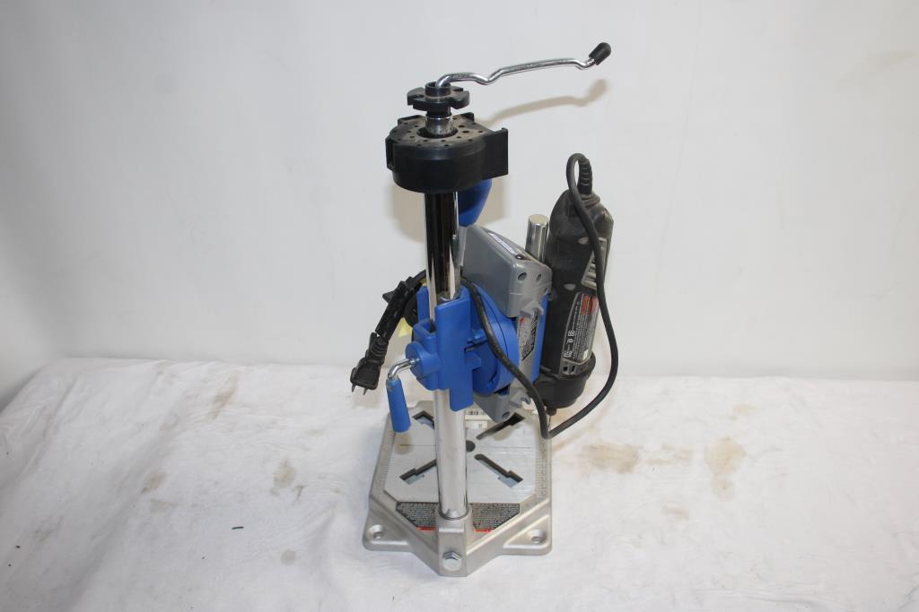 Dremel Drill Press Rotary Tool Workstation Stand With Wrench | Property ...